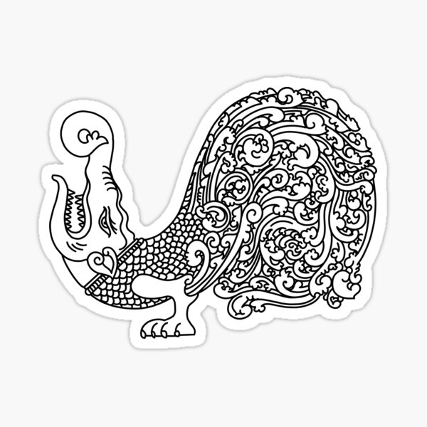 "Sri Lankan Traditional art" Sticker for Sale by TM99 | Redbubble
