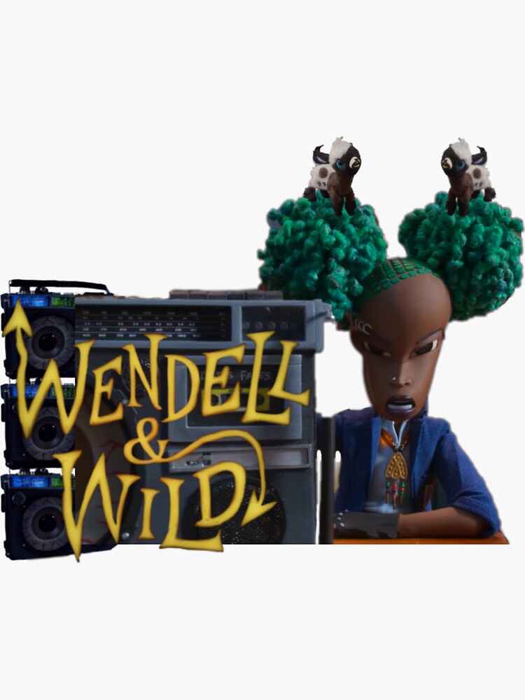 "wendell and wild" Sticker for Sale by MrSameeraTop | Redbubble
