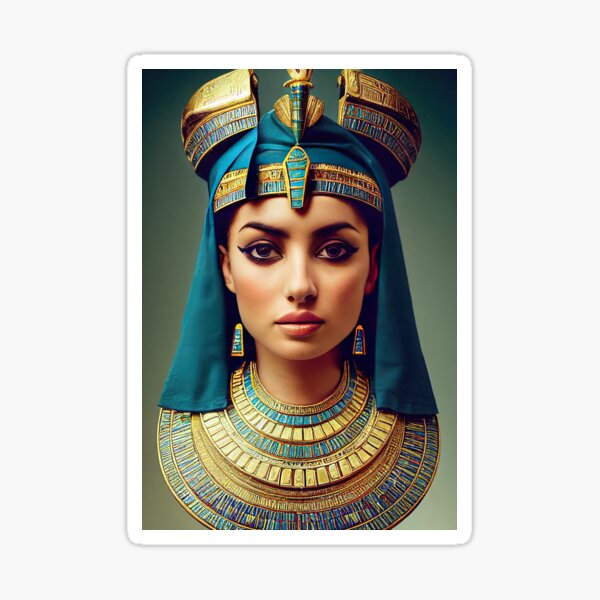 "Egyptian Princess" Sticker for Sale by LividPhoto | Redbubble