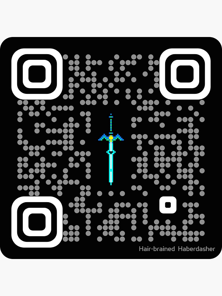 "Monty Python QR Code for Government Scene " Sticker for Sale by ...