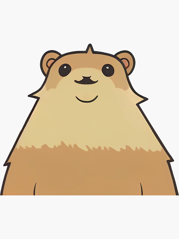 "Cute Capybara Head" Sticker for Sale by CutePlanetEarth | Redbubble