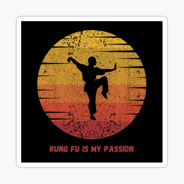 "Kung fu gift for kung fu fighter" Sticker for Sale by MorningIdea ...