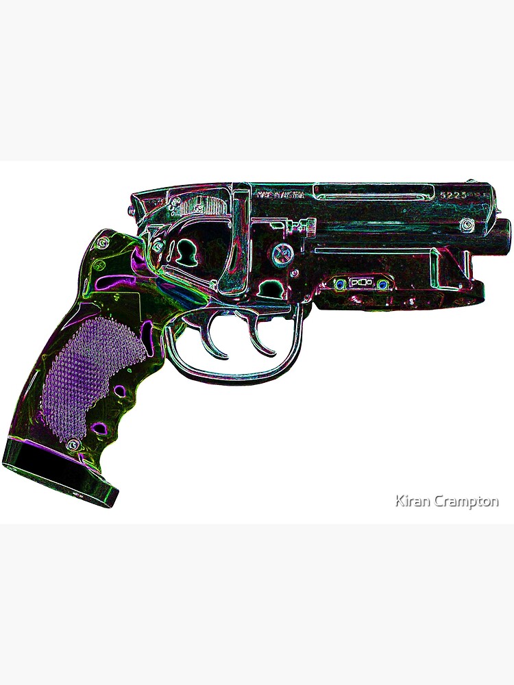 "Blade Runner Gun" Poster by KCrampton | Redbubble
