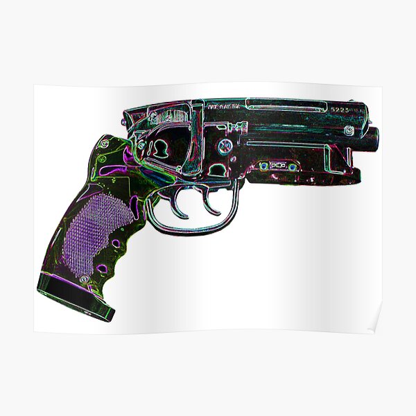 "Blade Runner Gun" Poster by KCrampton | Redbubble