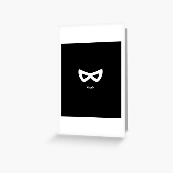 "Superhero Smile | Let's put a smile on that face" Greeting Card for ...