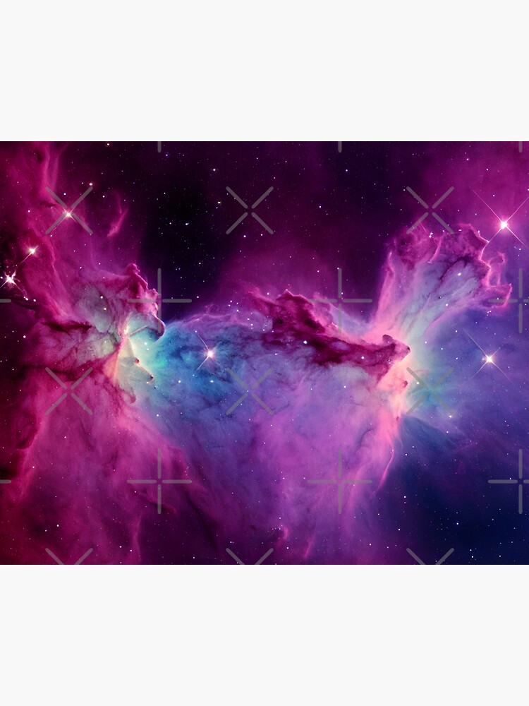 "Nebula Space Purple Pink Galaxy" Sticker for Sale by trajeado14 ...