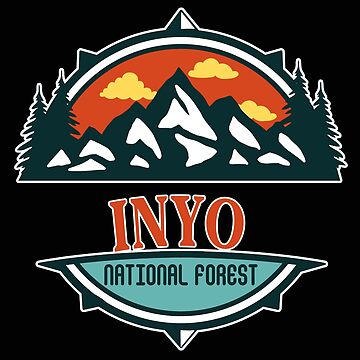 "Inyo National Forest" Sticker for Sale by Road-tees | Redbubble