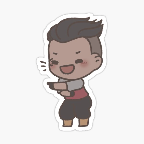 "Smoke" Sticker for Sale by Mellinda-FF | Redbubble