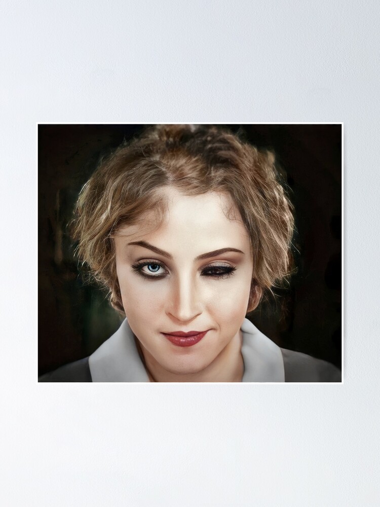"Metropolis Brigitte Helm WINK MARIA" Poster for Sale by DTDStudios ...