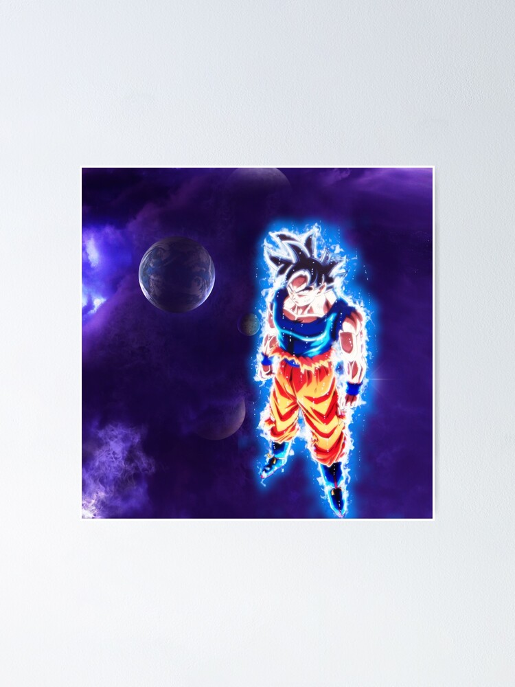 "Dragon Ball Super Goku ultra instinct final form" Poster for Sale by ...