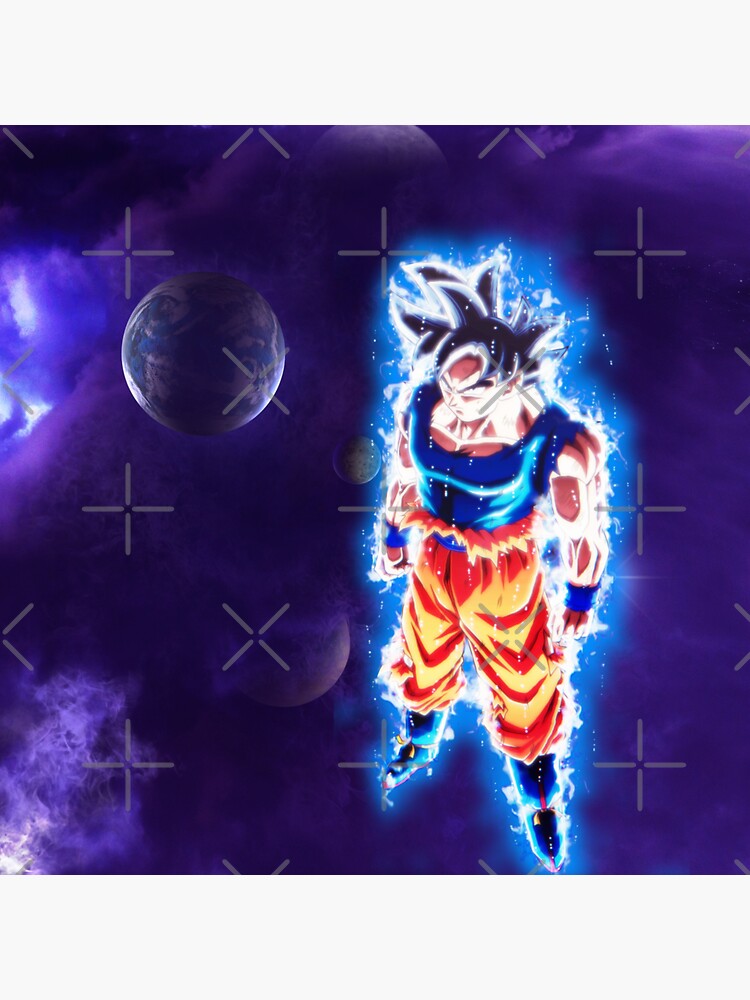 "Dragon Ball Super Goku ultra instinct final form" Sticker for Sale by ...