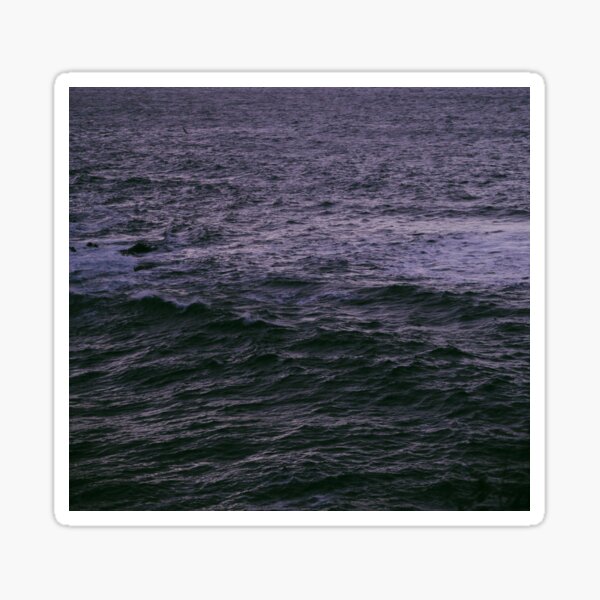 "Ocean close up" Sticker for Sale by diddlysquatsart | Redbubble