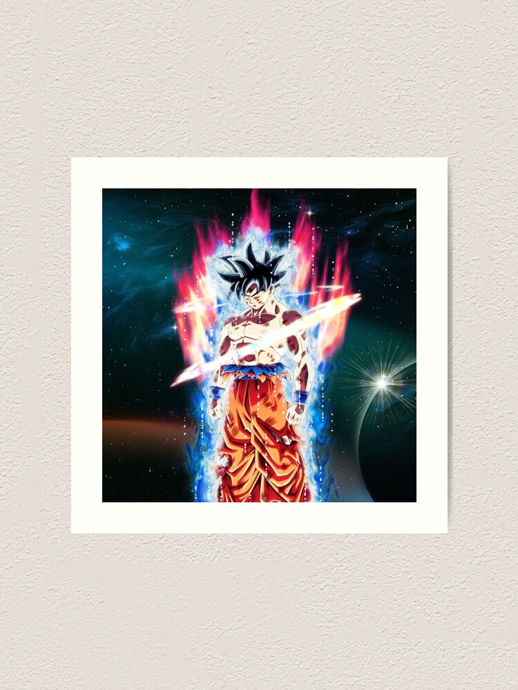 " Dragon Ball Super Goku ultra instinct final form" Art Print for Sale ...