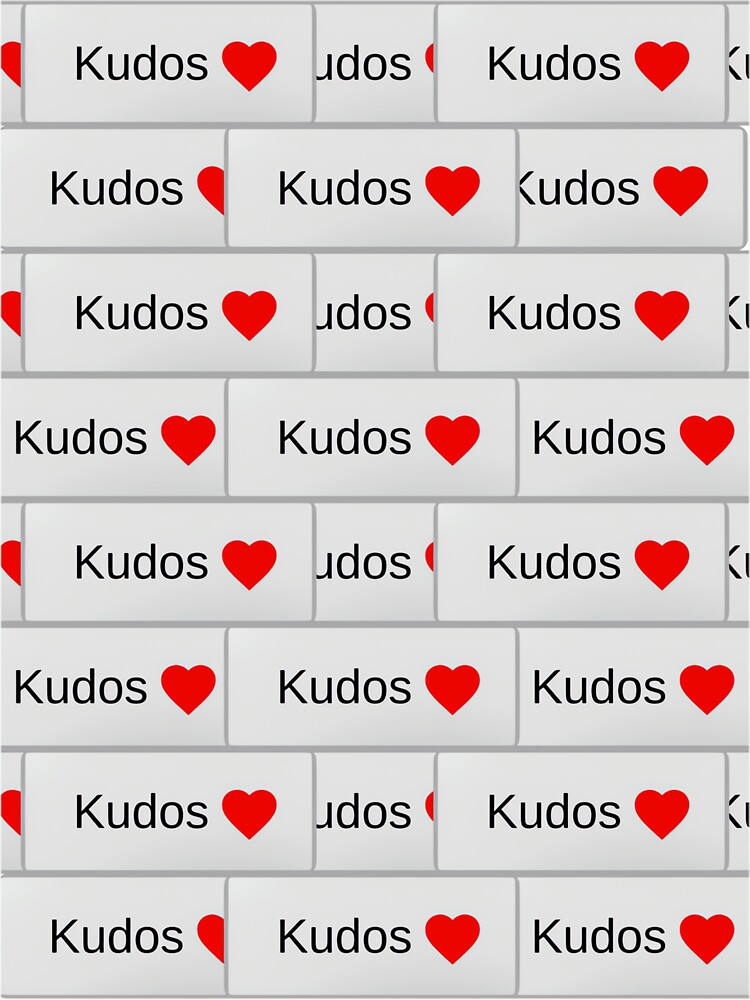 "Ao3 Kudos Button " Sticker for Sale by natzeelvers5 | Redbubble
