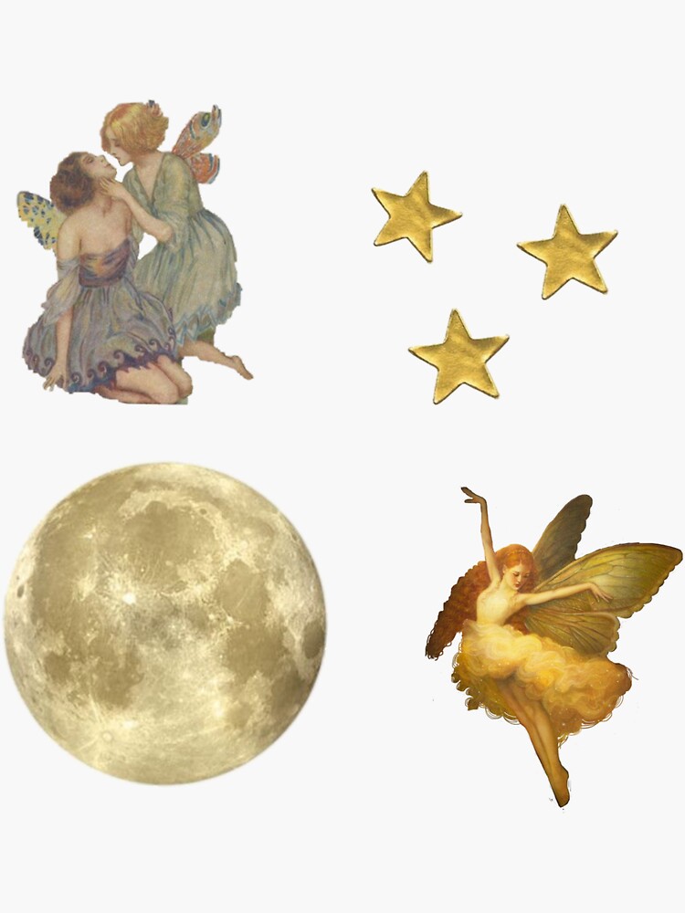 "Fairycore sticker pack " Sticker for Sale by Fattoeboi | Redbubble
