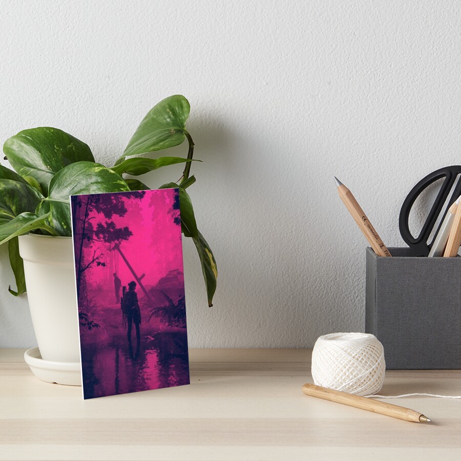 "Ellie Land Scape - The Last Of Us 2 Art Design" Art Board Print for ...