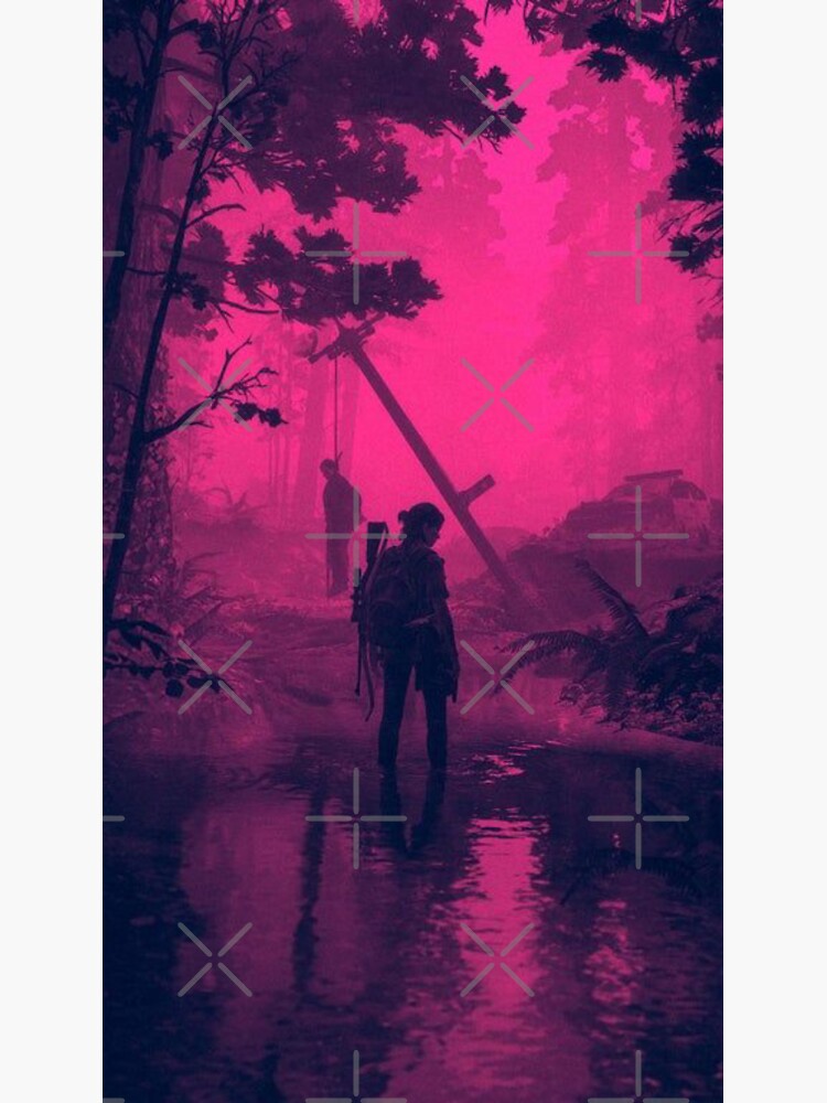 "Ellie Land Scape - The Last Of Us 2 Art Design" Sticker for Sale by ...