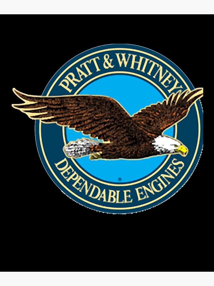 "Pratt & Whitney Logo" Poster for Sale by Saarozcan | Redbubble