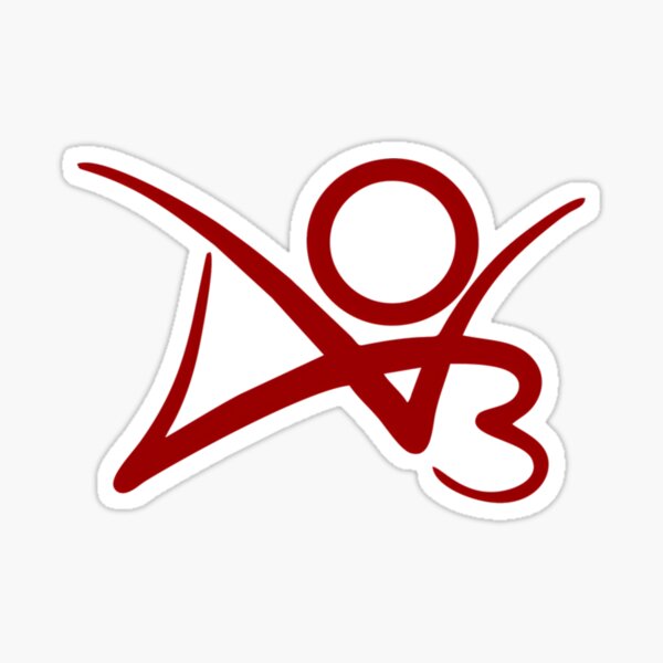 "AO3-logo " Sticker for Sale by natzeelvers5 | Redbubble