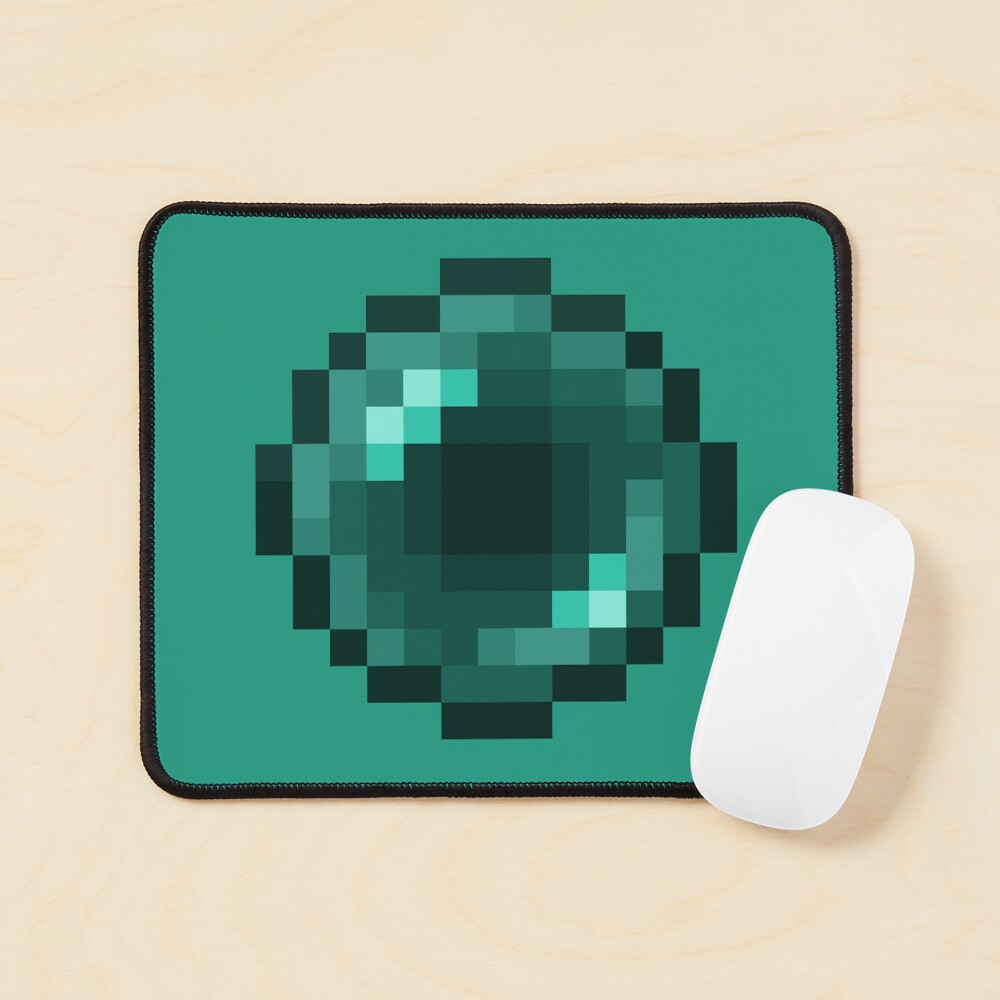 "minecraft green eye of ender" Sticker for Sale by TheMillusion | Redbubble