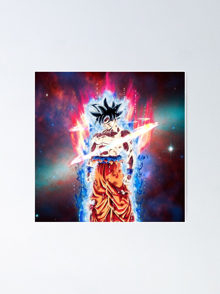"Dragon Ball Super Goku ultra instinct final form" Poster for Sale by ...