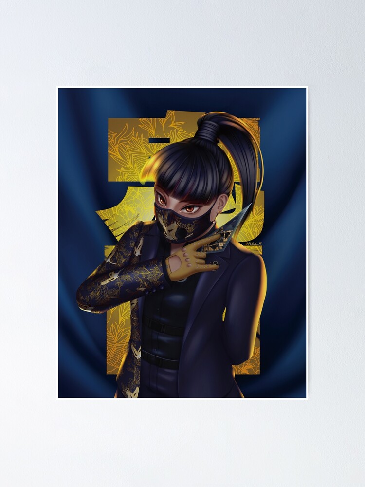 "Azami" Poster for Sale by Mellinda-FF | Redbubble