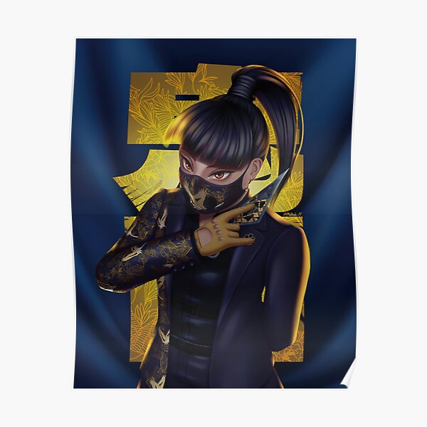 "Azami" Poster for Sale by Mellinda-FF | Redbubble