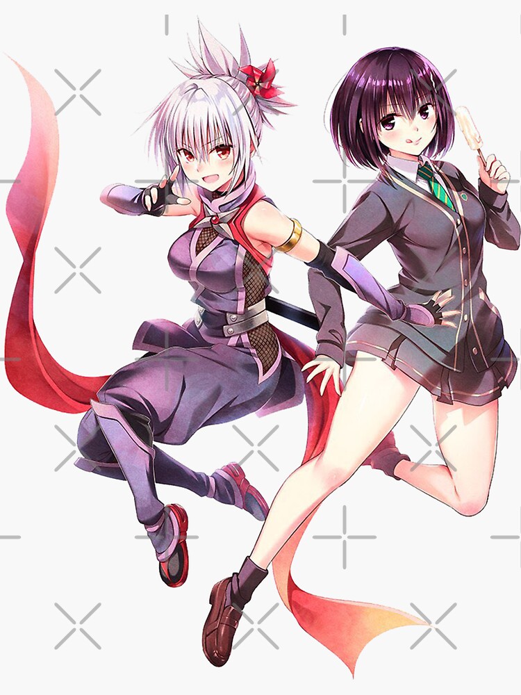 Ayakashi Triangle Matsuri Kazamaki Suzu Kanade Sticker For Sale By Skipclass Redbubble
