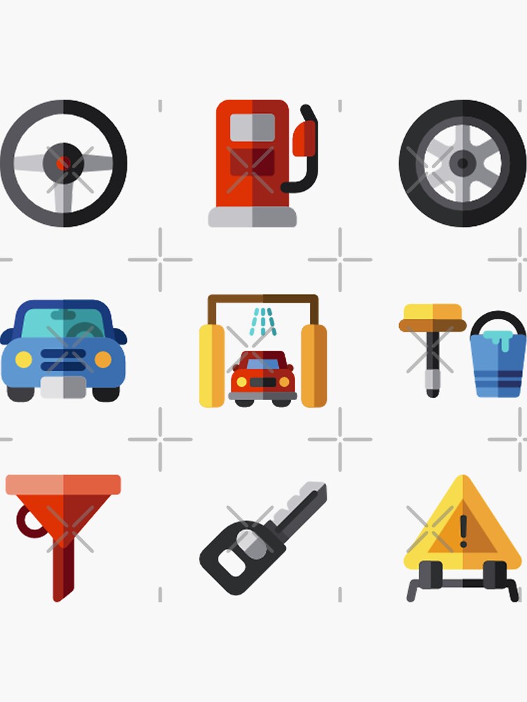 "Mechanic Pack" Sticker for Sale by Magical23 | Redbubble