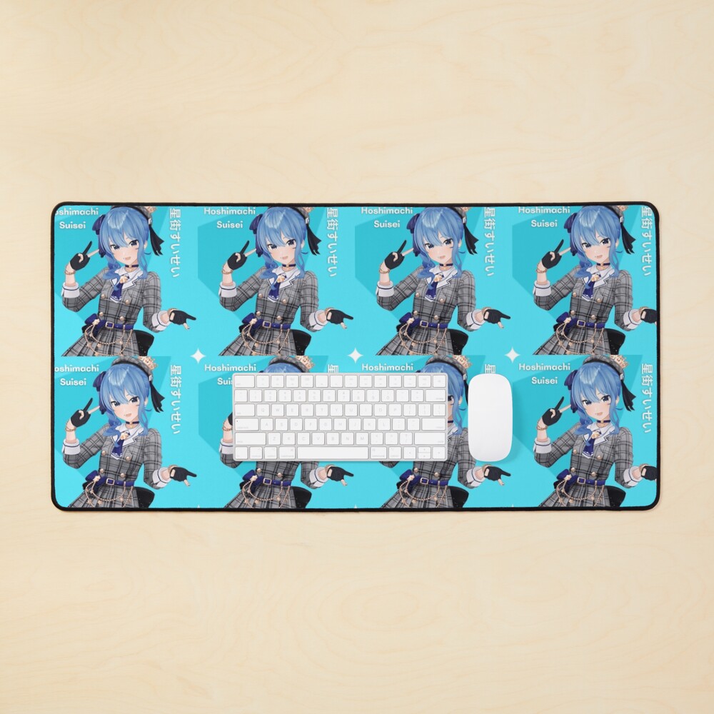 "Hoshimachi Suisei Hololive Virtual Youtuber Vtuber 星街すいせい" Mouse Pad ...