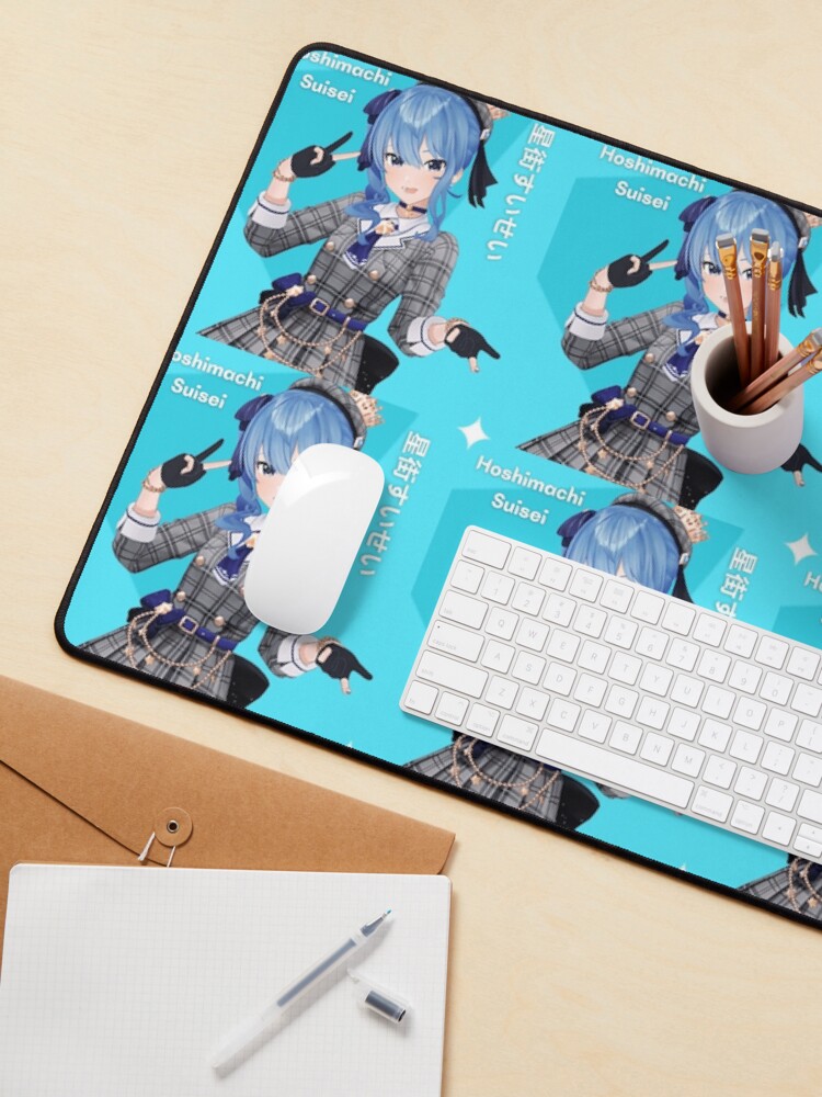 "Hoshimachi Suisei Hololive Virtual Youtuber Vtuber 星街すいせい" Mouse Pad ...
