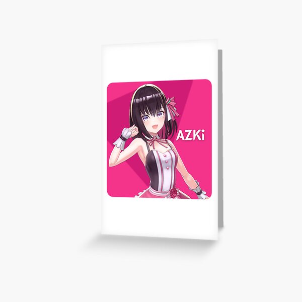 "AZKi diva Hololive Virtual Youtuber Vtuber" Greeting Card for Sale by ...