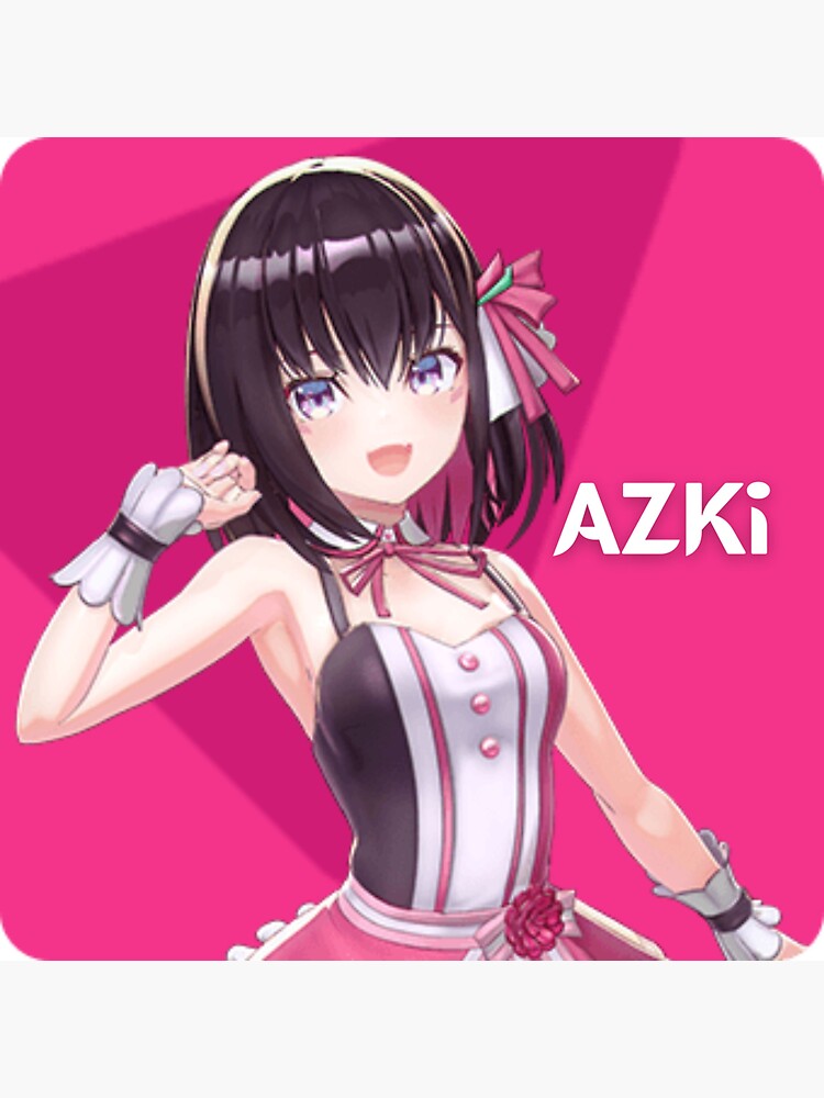 "AZKi diva Hololive Virtual Youtuber Vtuber" Sticker for Sale by ...