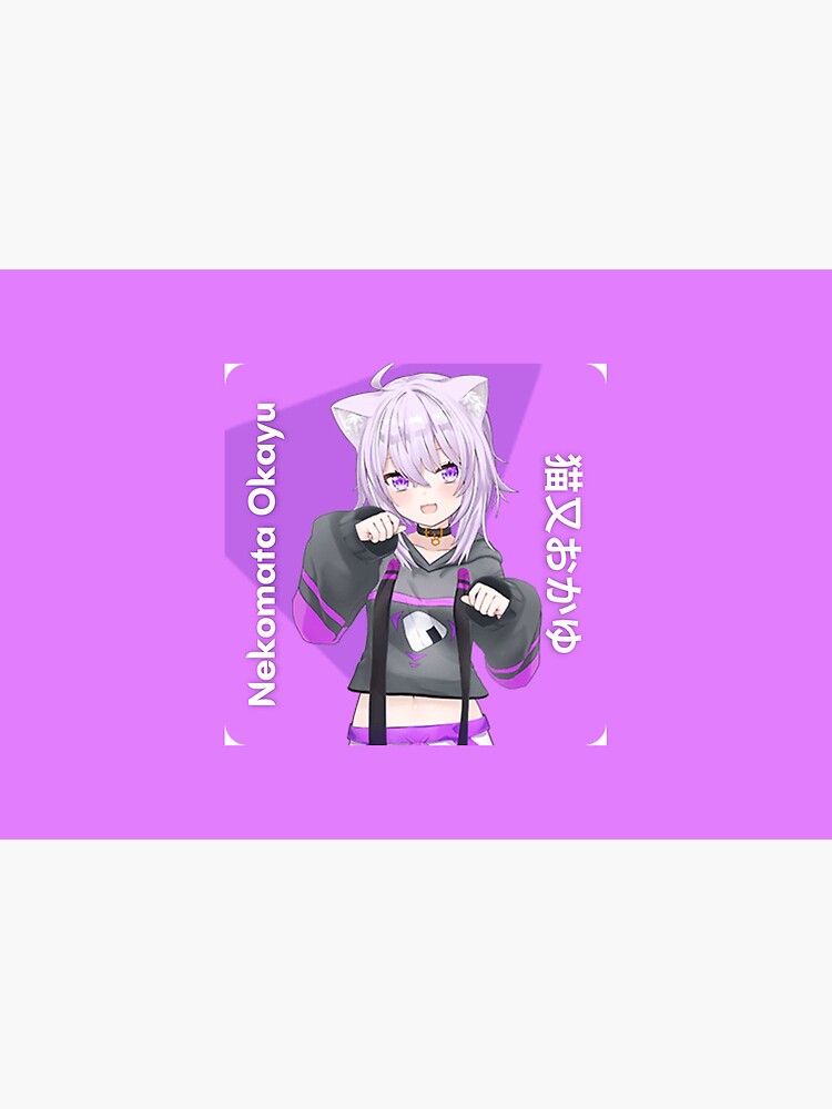"Nekomata Okayu Hololive Virtual Youtuber Vtuber 猫又おかゆ" Mask for Sale ...