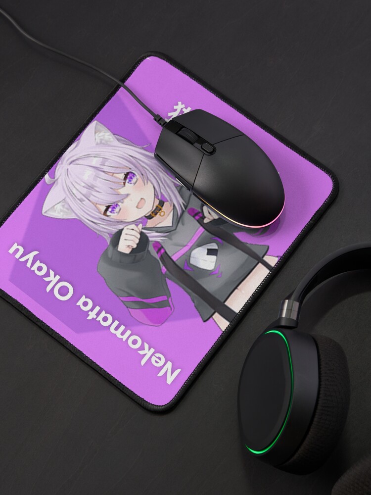 "Nekomata Okayu Hololive Virtual Youtuber Vtuber 猫又おかゆ" Mouse Pad for ...