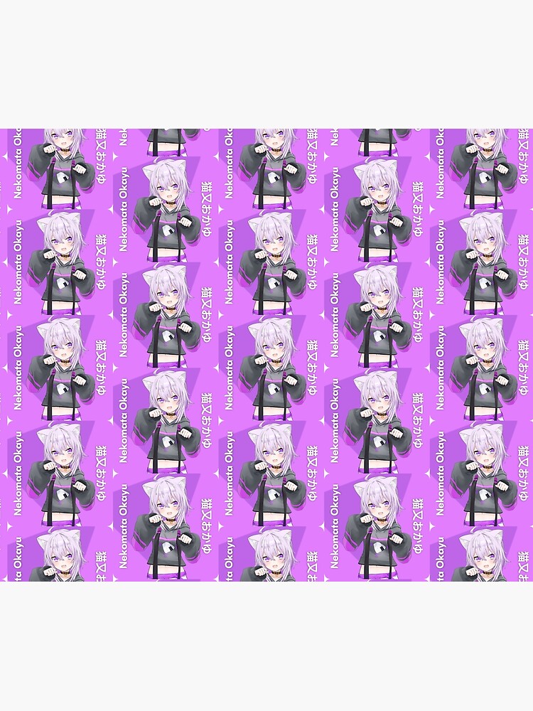 "Nekomata Okayu Hololive Virtual Youtuber Vtuber 猫又おかゆ" Tapestry for ...