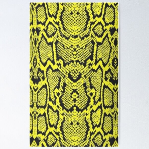 "Yellow snakeskin snake print snake scales pattern wildlife safari zoo ...