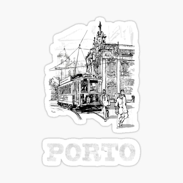 "Cidade Porto" Sticker for Sale by SunTzu6 | Redbubble