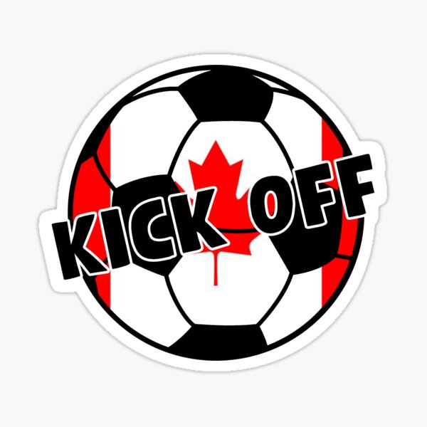 "Canada Kick Off" Sticker for Sale by Zephyr-Studio | Redbubble