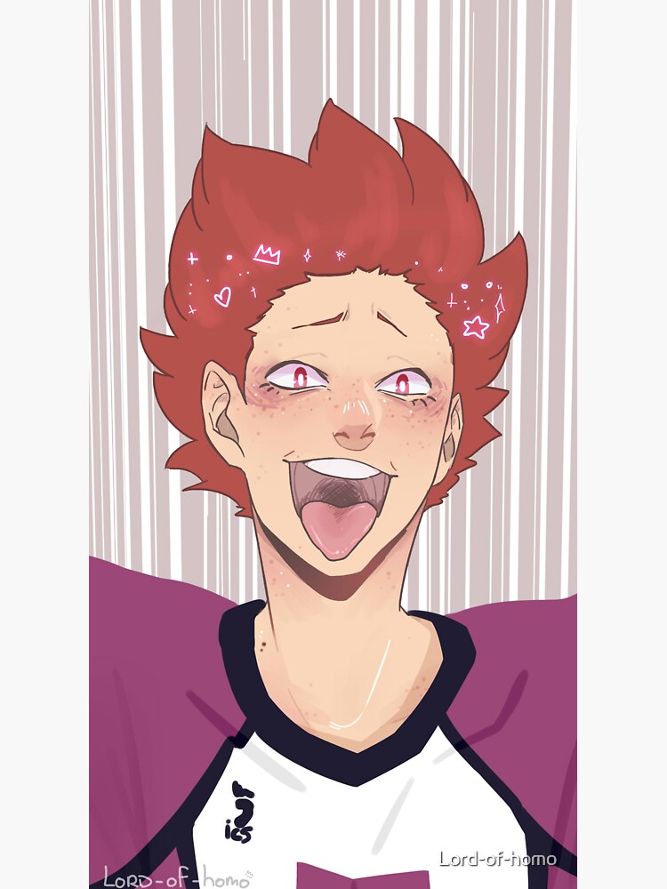 "Tendou" Sticker for Sale by Lord-of-homo | Redbubble
