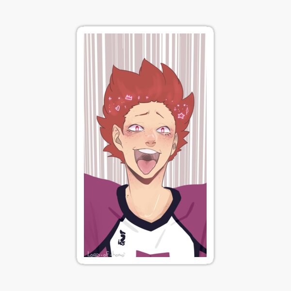 "Tendou" Sticker for Sale by Lord-of-homo | Redbubble