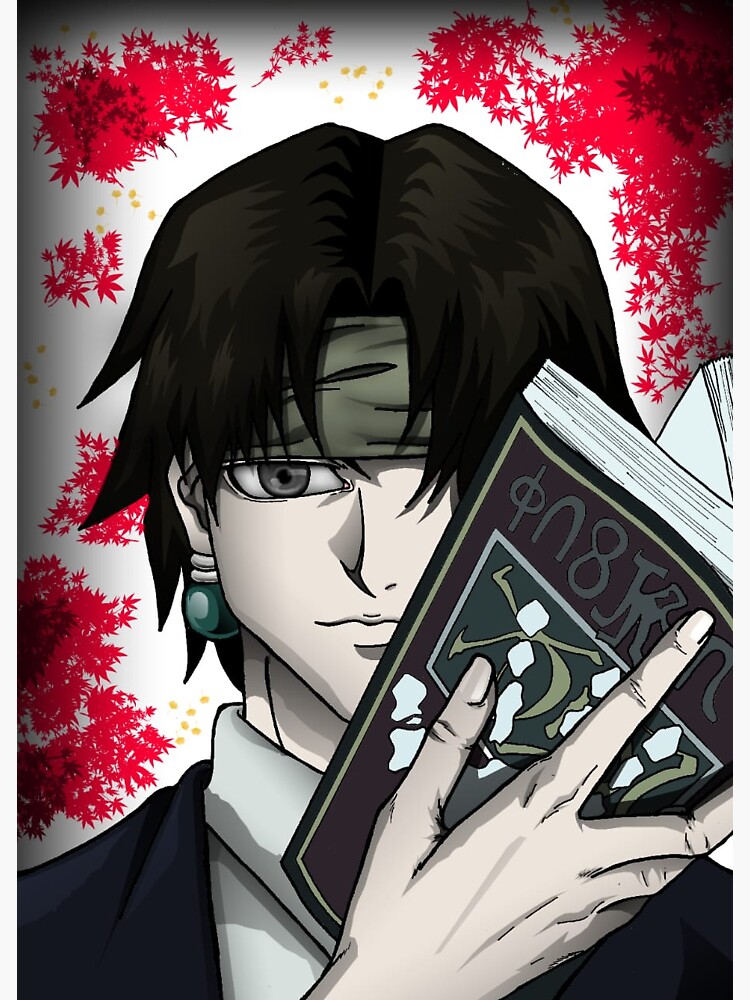 "chrollo lucilfer" Sticker for Sale by MyArt492 | Redbubble