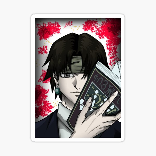 "chrollo lucilfer" Sticker for Sale by MyArt492 | Redbubble