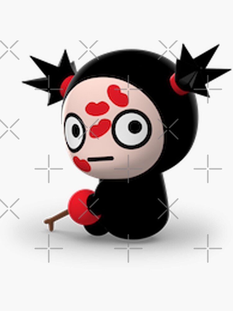 "Pucca" Sticker for Sale by Marcela Nobrega | Redbubble