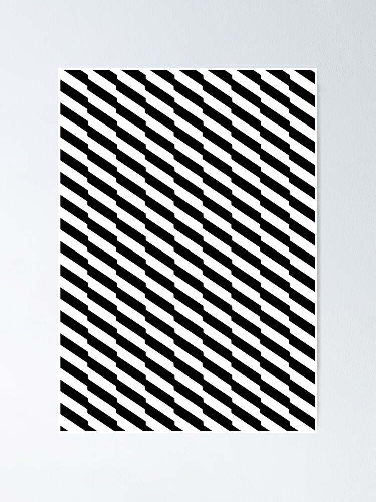 "rectangle op-art mod" Poster for Sale by Francis7645 | Redbubble