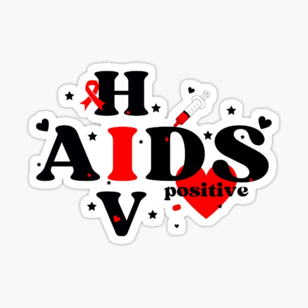 "World Aids Day - Hiv Positive" Sticker for Sale by EmmaMoro | Redbubble