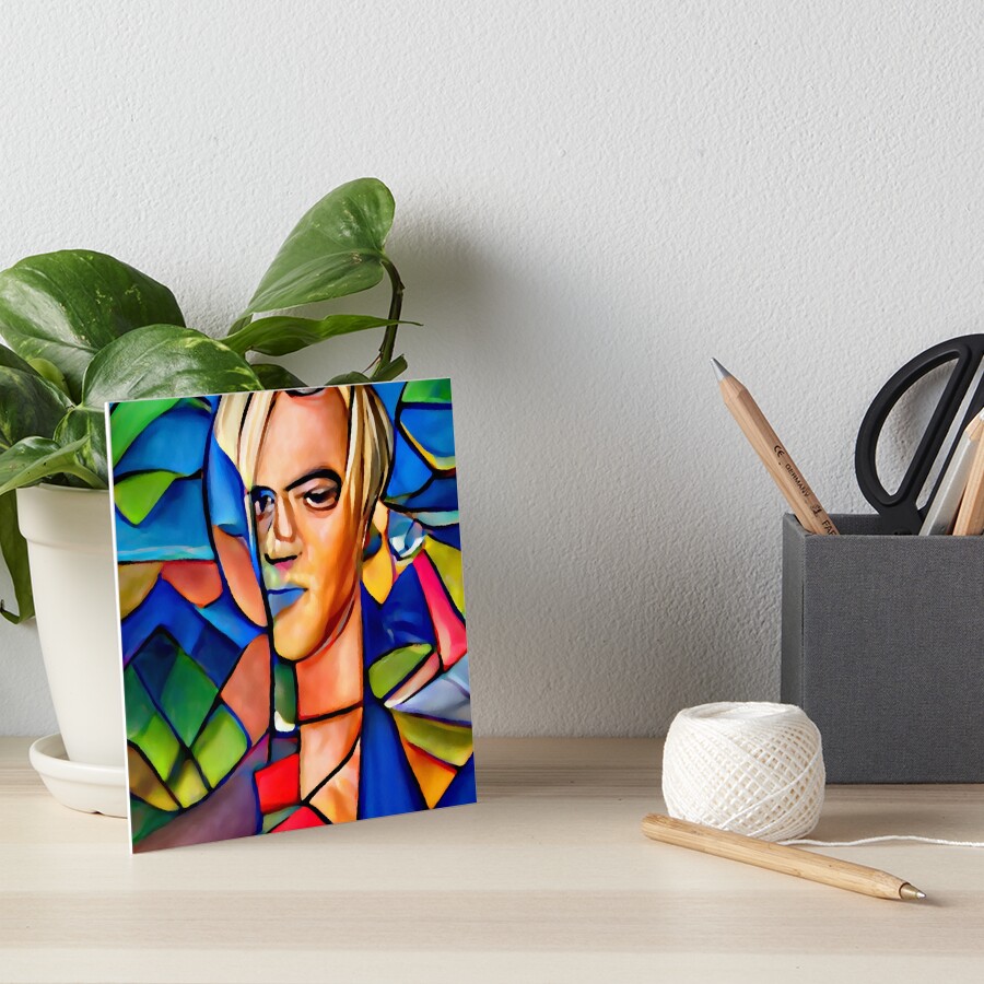 "Aaron Carter in the Style of Cubism #3 (RIP)" Art Board Print for Sale by OddUnderground ...