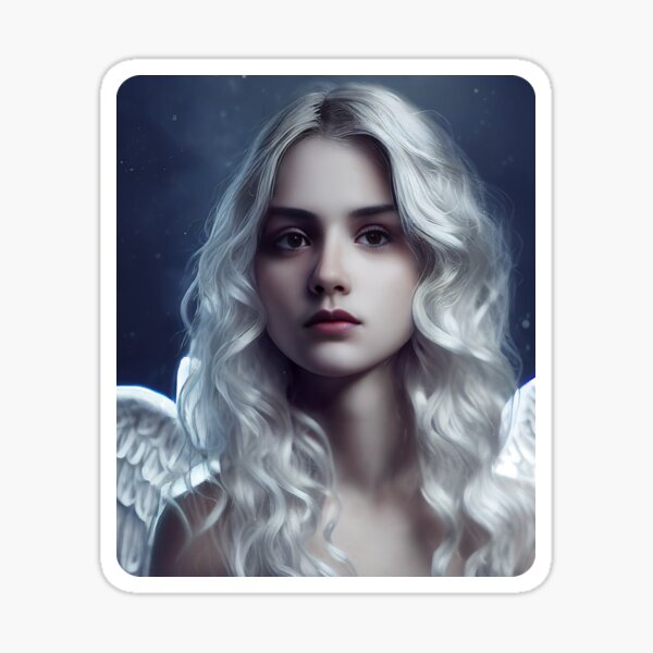 "Angel Claudia - justnarrating" Sticker for Sale by justnarrating ...