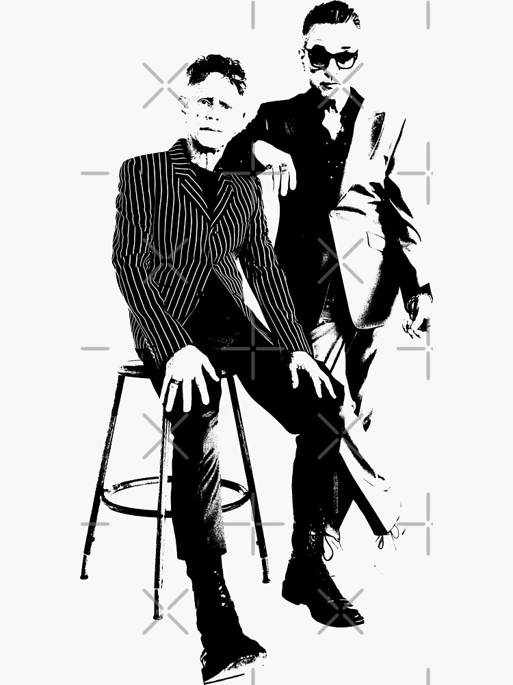 "DM Dave and Martin - 1" Sticker for Sale by LelikV | Redbubble