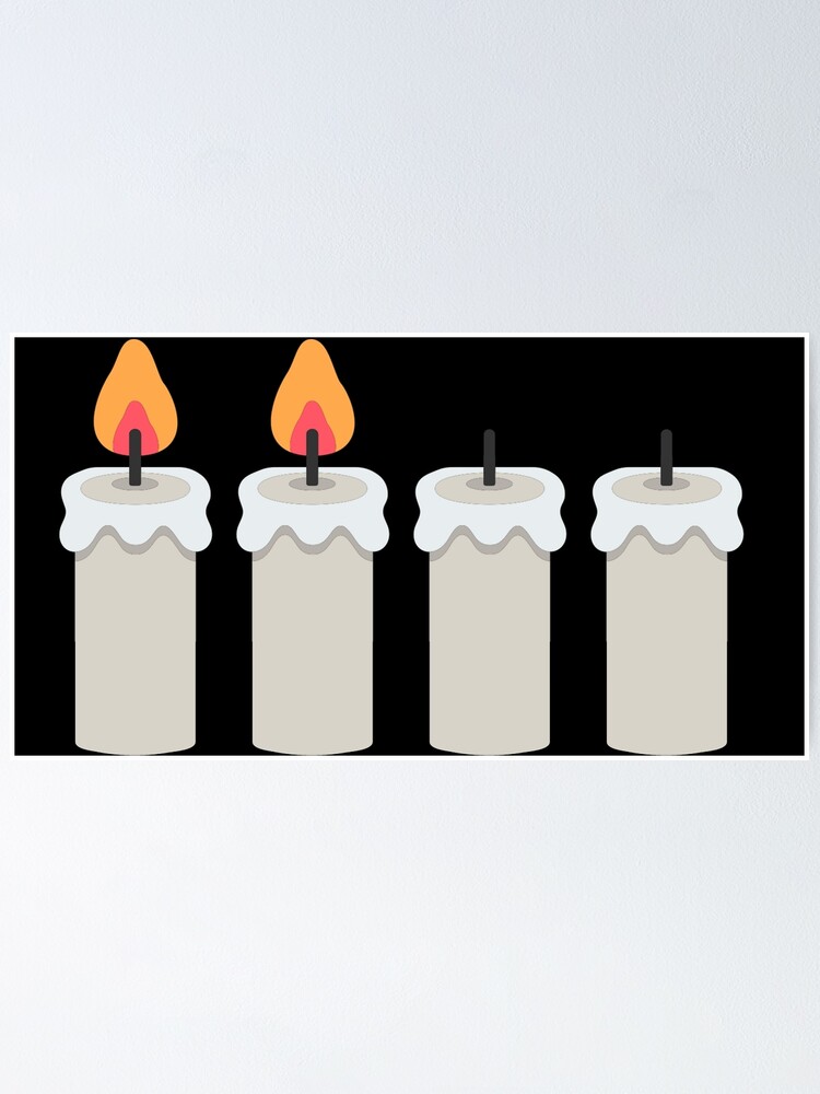 "2. Advent Advent wreath Candles Advent candles Advent season" Poster ...